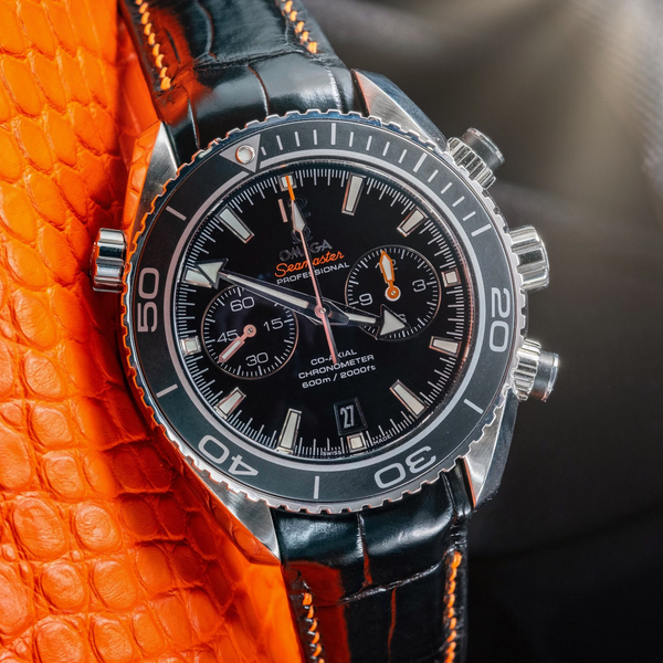 Omega Seamaster Leather Strap | Alligator Replacement Band – Epoch Straps